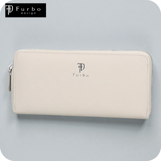 フルボ 長財布 メンズ レディース ブランド Furbo 革 レザーウォレット 小銭入れあり FRB150 ホワイト 財布 ウォレット 高級 おしゃれ プレゼント 実用的