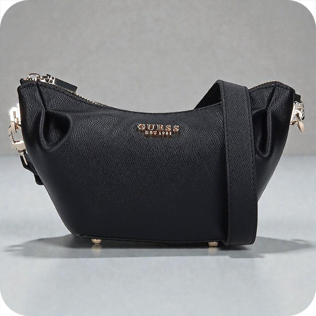 ゲス ショルダーバッグ レディース ブランド GUESS BG789817 BLACK バッグ 斜めがけ 高級 おしゃれ プレゼント 女性 実用的 かわいい