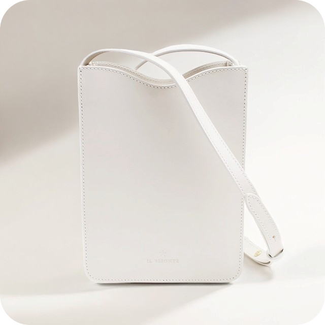 イルビゾンテ IL BISONTE ショルダーバッグ BCR325-PV0041-WH184 レディース ホワイト