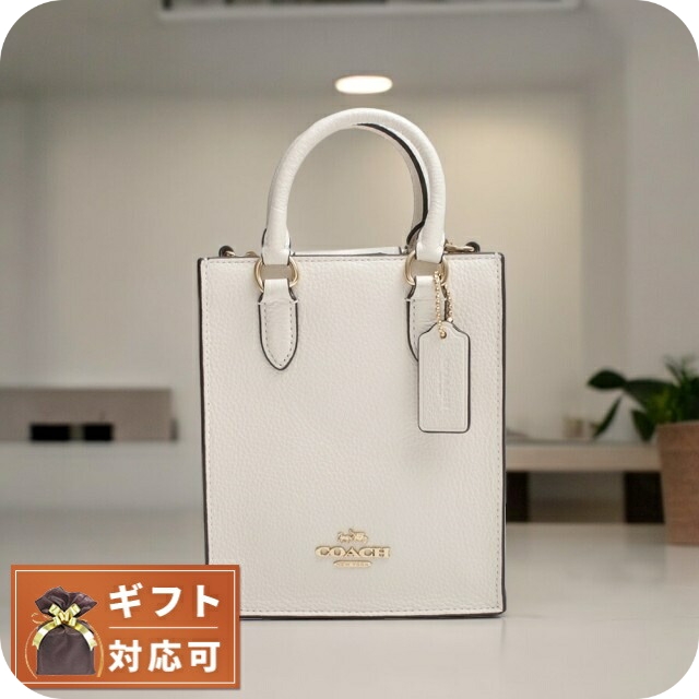 コーチ COACH PLLD LTH NS MIN TOTE ショルダーバッグ CJ500-IMCHK レディース チョーク
