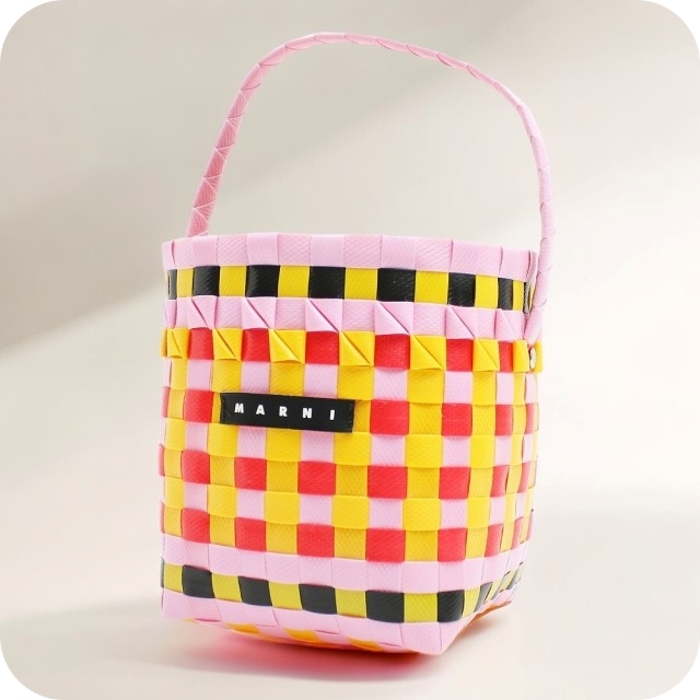 マルニ MARNI M00332-M00IW-0M331 ハンドバッグ レディース マーケット MARKET マルチカラー ピンク