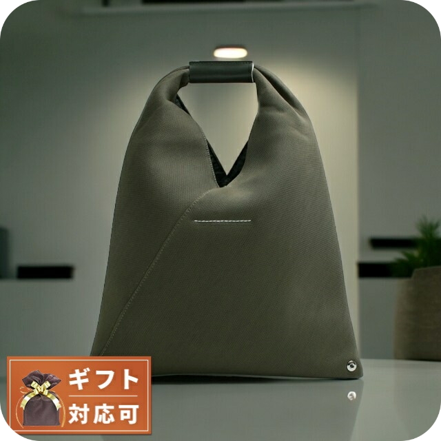 エムエムシックス MM6 JAPANESE SMALL ハンドバッグ M60607-P6414-T5187 レディース シャークグレー グリーン