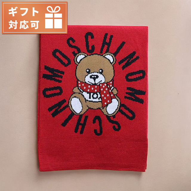 モスキーノ MOSCHINO マフラー レディース M2333 30673 007 レッド