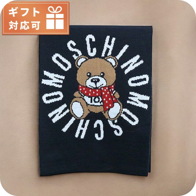 モスキーノ MOSCHINO マフラー レディース M2333 30673 016 ブラック