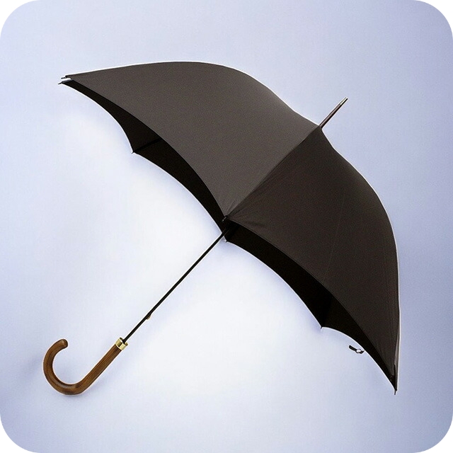 フォックスアンブレラズ FOX UMBRELLAS 長傘 GT1-DG-BROWN メンズ ブラウン