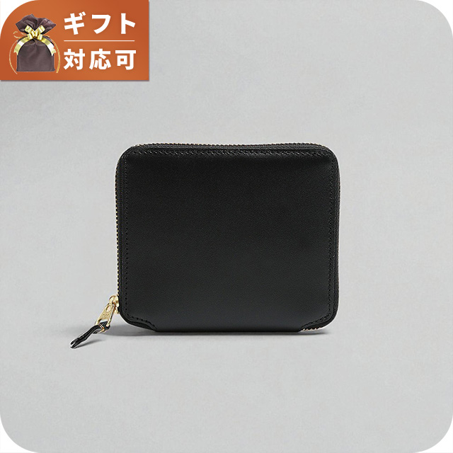 コムデギャルソン COMME DES GARCONS ウォレット wallet 二つ折り財布 メンズ ブラック SA2100 ブランド ウォレット 高級 おしゃれ プレゼント 実用的