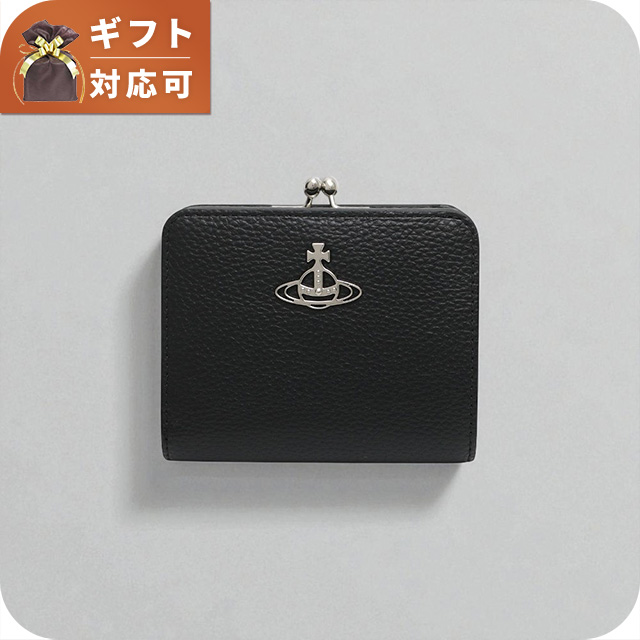 ヴィヴィアンウエストウッド VIVIENNE WESTWOOD 2つ折り財布 5115002YW-S000D-N403 レディース ブラック ブランド