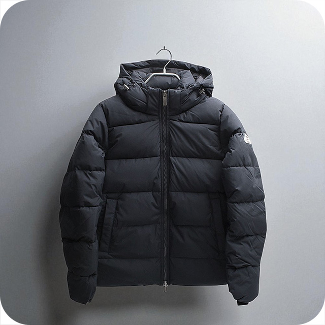 ピレネックス PYRENEX SPOUTNIC MINI RIPSTOP JACKET ダウンジャケット HMY022-BLACK-S メンズ ブラック ダウンジャケット ブランド