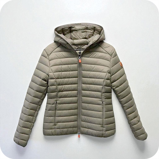 セイブ ザ ダック SAVE THE DUCK DAISY D33620W GIGA ダウンジャケット D33620W-40021-ELEPHANTGREY-2 レディース ジャケット ブランド