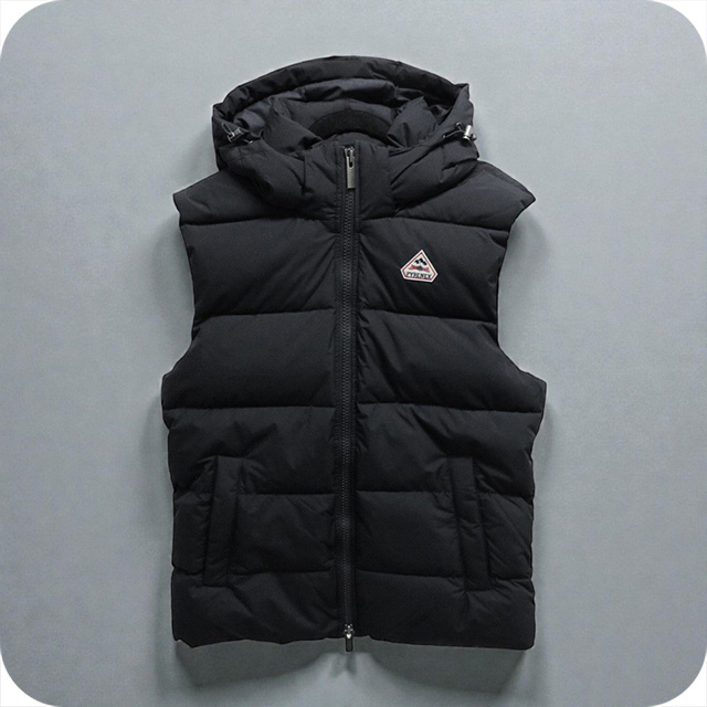 ピレネックス PYRENEX SPOUTNIC MINI RIPSTOP VEST ダウンベスト HMY021-BLACK-M メンズ ダウンジャケット ブランド