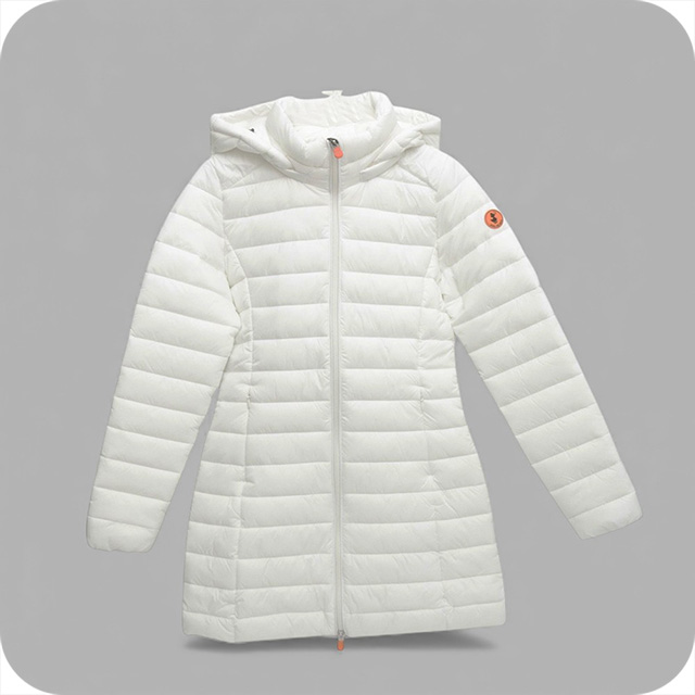 セイブ ザ ダック SAVE THE DUCK MIRI ダウンジャケット D47180W-00002-OFF-WHITE-1 レディース ダウンジャケット ブランド