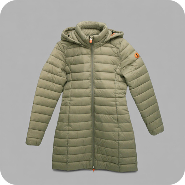 セイブ ザ ダック SAVE THE DUCK MIRI ダウンジャケット D47180W-40021-ELEPHANTGREY-3 レディース ダウンジャケット ブランド