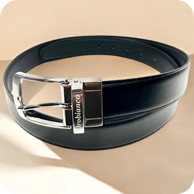 オロビアンコ ベルト メンズ ブランド Orobianco 牛革 革 レザー リバーシブル ORB-011304 D BK/S BK ブラック スムースレザーブラック 小物