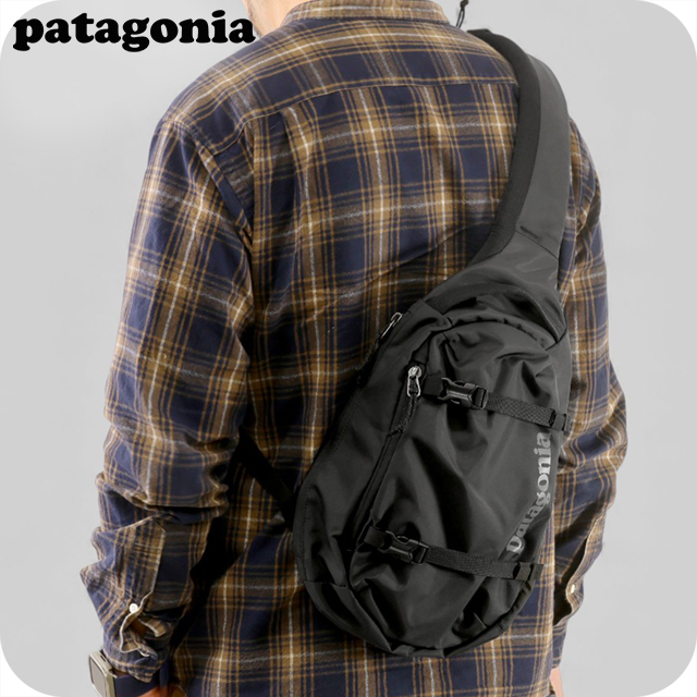 パタゴニア ボディバッグ メンズ レディース ブランド PATAGONIA アトムスリング8 48262 ブラック バッグ