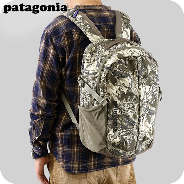 パタゴニア リュック メンズ レディース ブランド PATAGONIA レフュジオデイパック バックパック リュックサック スクールバッグ 47913 Splashing Seas: Wing Grey バッグ