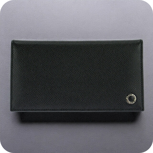 ブルガリ 長財布 メンズ ブランド BVLGARI 30398 BLK ブラック