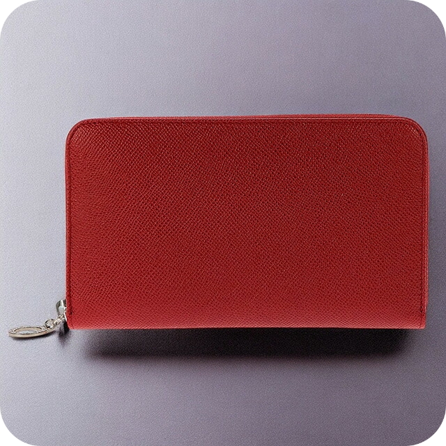 ブルガリ 長財布 メンズ ブランド BVLGARI 37340 RUBY ルビーレッド