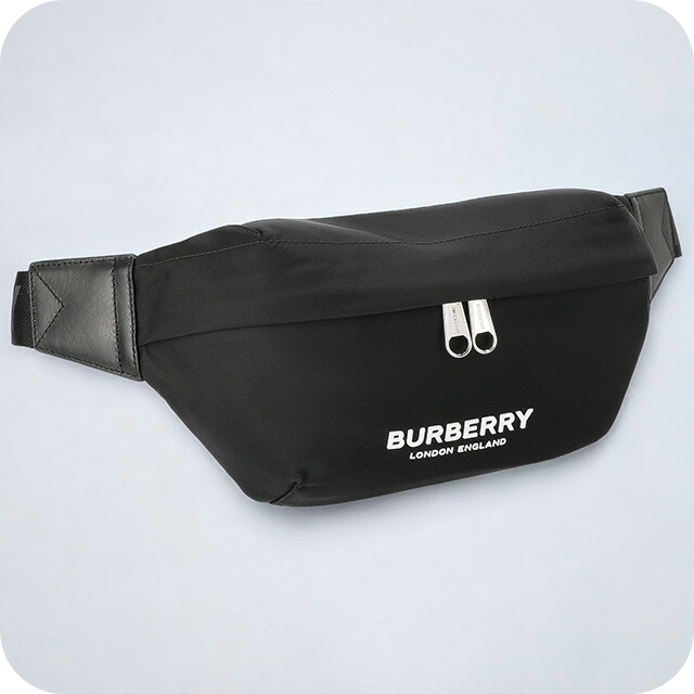 バ−バリ− ボディバッグ メンズ ブランド BURBERRY 8049095 ブラック