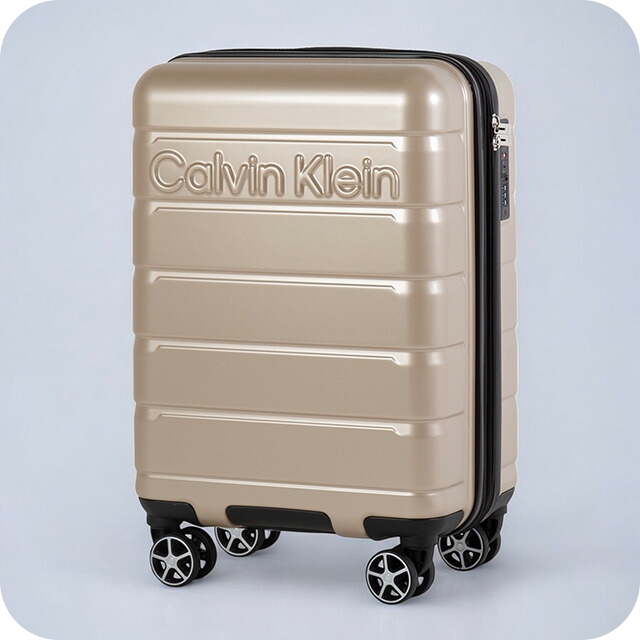 カルバンクライン スーツケース メンズ レディース ブランド   LH118RL3 TPE S シャンパンゴールド