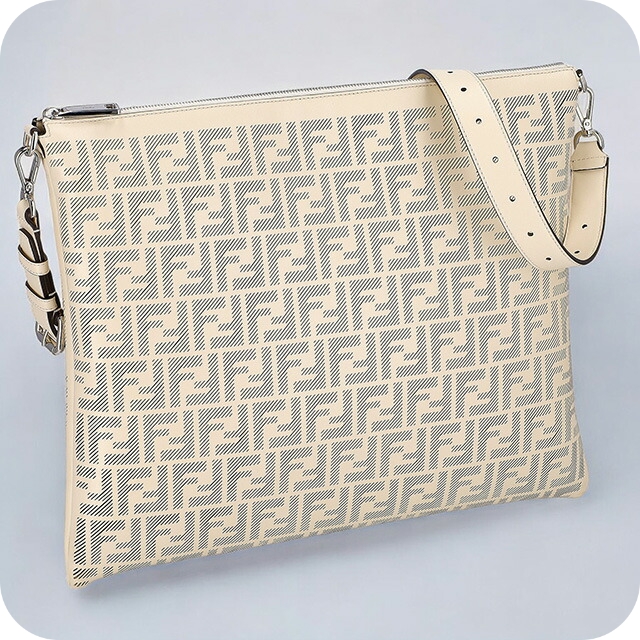 フェンディ ショルダーバッグ レディース ブランド FENDI 7VA6040ARCI F0MU3 アイボリー