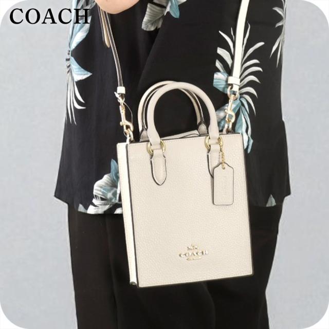 コーチ ショルダーバッグ レディース ブランド COACH レザー CJ500 IMCHK チョーク ホワイト 斜めがけ 高級 おしゃれ プレゼント 女性 実用的 かわいい