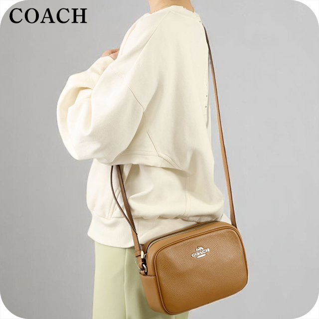 コーチ ショルダーバッグ レディース ブランド COACH レザー CR110 SV QD ライトサドル ブラウン 斜めがけ 高級 おしゃれ プレゼント 女性 実用的 かわいい