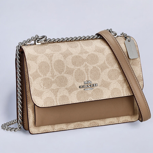 コーチ ショルダーバッグ レディース ブランド COACH シグネチャー CW206 SVPWH サンド/トープ 斜めがけ 高級 おしゃれ プレゼント 女性 実用的 かわいい