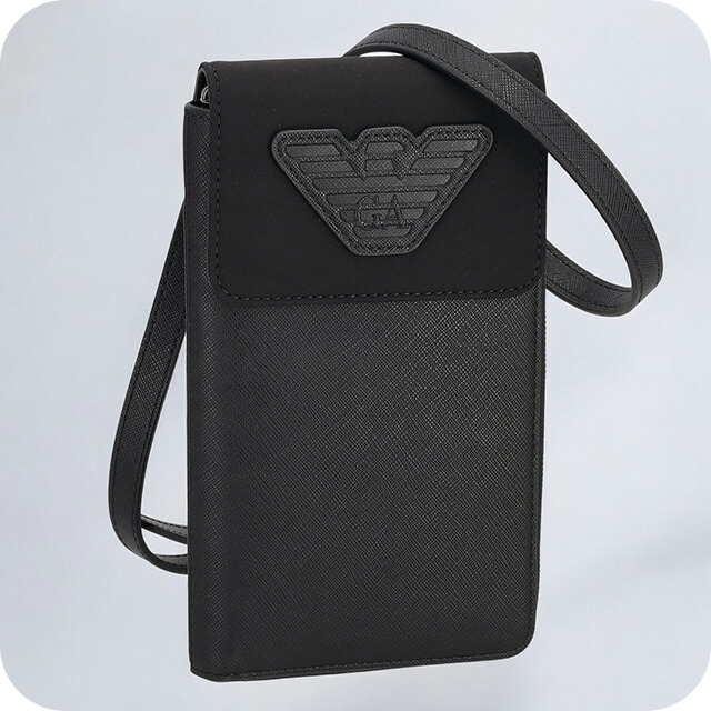 エンポリオ・アルマーニ ショルダーバッグ メンズ ブランド EMPORIO ARMANI Y4R321Y216J 81073 ブラック