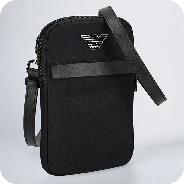 エンポリオ・アルマーニ ショルダーバッグ メンズ ブランド EMPORIO ARMANI Y4R507Y217J 80001 ブラック