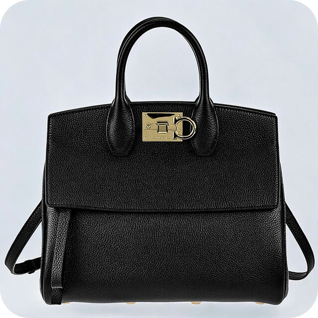 フェラガモ ハンドバッグ レディース ブランド Ferragamo 21H159CALF NER 718 293 ブラック