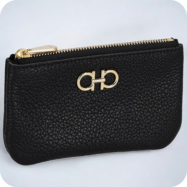 フェラガモ ケース レディース ブランド Ferragamo 220383CALF NER 755 125 ブラック