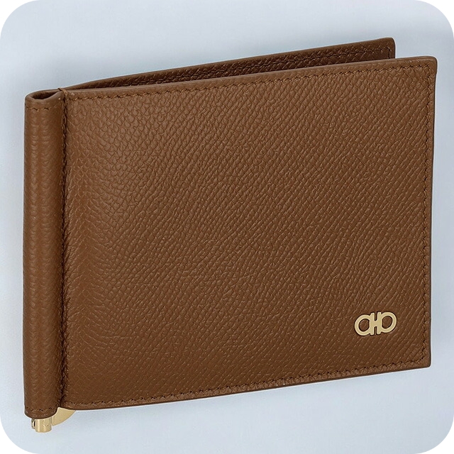 フェラガモ カードケース メンズ ブランド Ferragamo 661475CALF NCOG 776 474 ブラウン