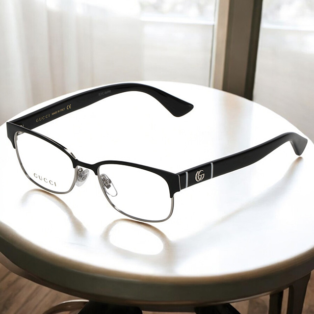 グッチ 眼鏡 レディース ブランド GUCCI GG0751O ブラック