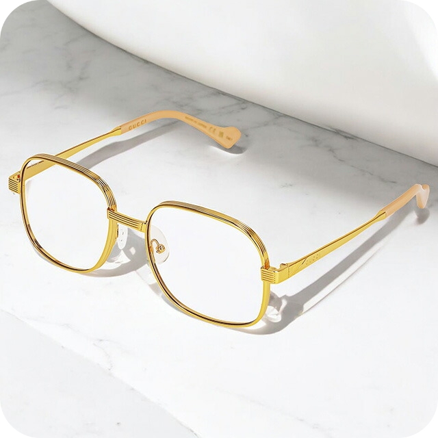 グッチ 眼鏡 メンズ ブランド GUCCI GG0788S ゴールド