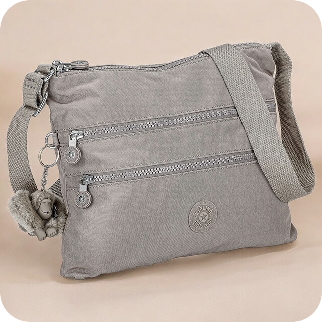 キプリング ショルダーバッグ レディース ブランド Kipling K1333589L グレーグリス