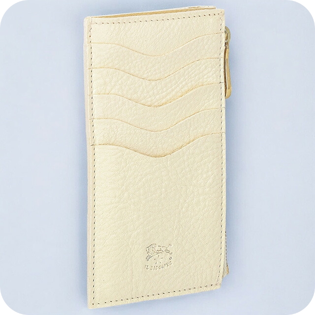 イルビゾンテ カードケース メンズ レディース ブランド IL BISONTE SCC105PV0001 ホワイト