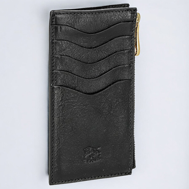 イルビゾンテ カードケース メンズ レディース ブランド IL BISONTE SCC105PV0005 ブラック