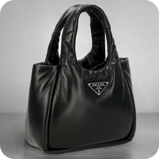プラダ ハンドバッグ レディース ブランド PRADA 1BG412 ブラック
