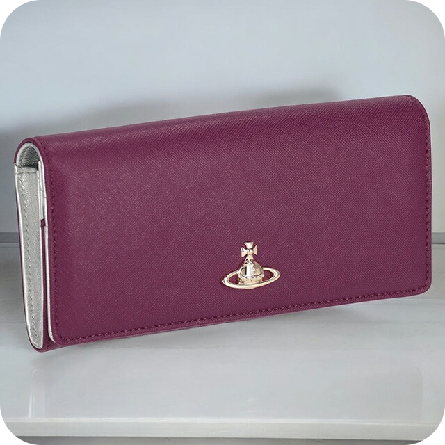 ヴィヴィアン・ウエストウッド 長財布 レディース ブランド Vivienne Westwood 51040027 パープル