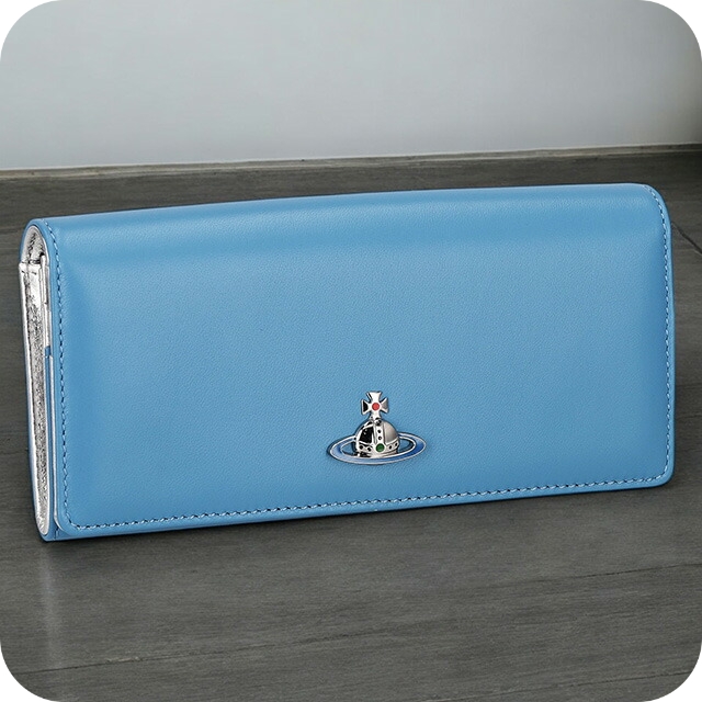 ヴィヴィアン・ウエストウッド 長財布 レディース ブランド Vivienne Westwood 5104007CU ブルー