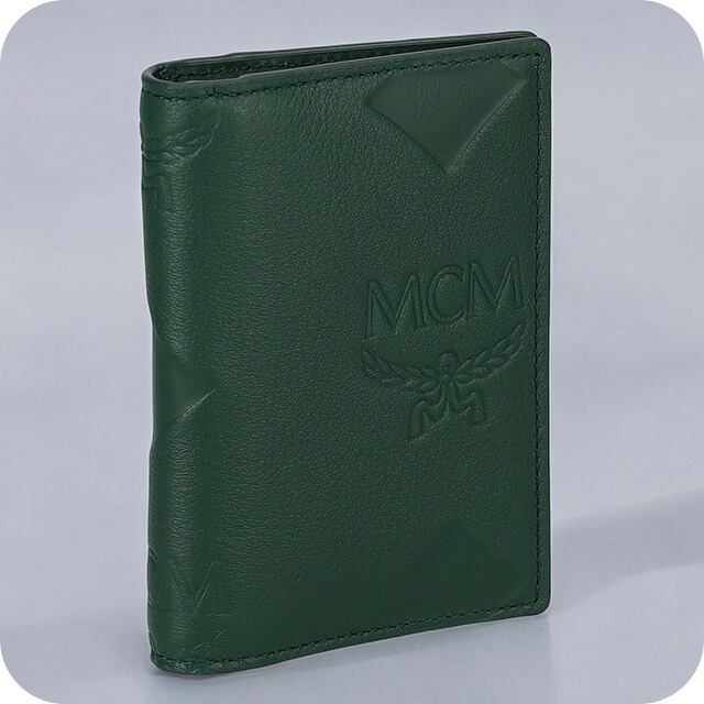 エム シー エム カードケース メンズ ブランド MCM MXADATA04 グリーン