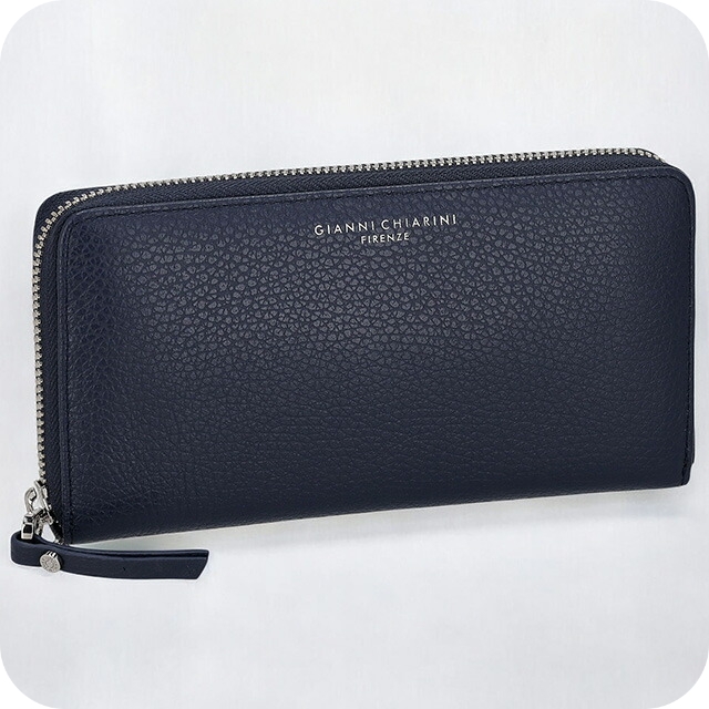 ジャンニキアリーニ 長財布 レディース ブランド GIANNI CHIARINI レザー PF 5042 GRN ネイビー ウォレット 高級 おしゃれ プレゼント 実用的