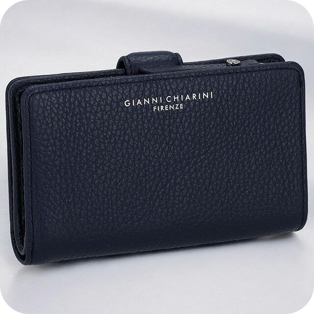 ジャンニキアリーニ 長財布 レディース ブランド GIANNI CHIARINI レザー PF WBW 13757 GRN ネイビー ウォレット 高級 おしゃれ プレゼント 実用的