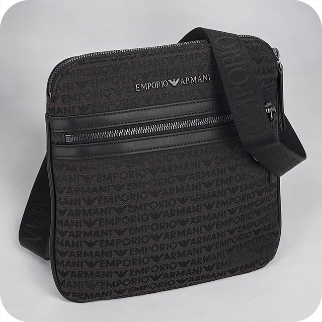 エンポリオ・アルマーニ ショルダーバッグ メンズ ブランド EMPORIO ARMANI EM001780-AF13823 ブラック