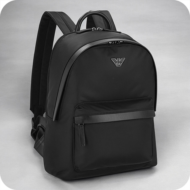 エンポリオ・アルマーニ バックパック メンズ ブランド EMPORIO ARMANI EM001804-AF13454 ブラック