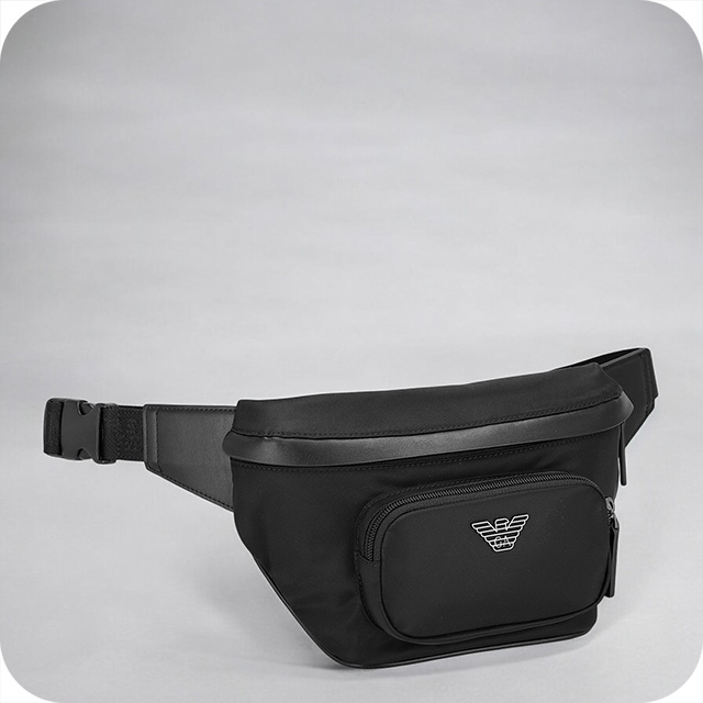 エンポリオ・アルマーニ ボディバッグ メンズ ブランド EMPORIO ARMANI EM001805-AF13454 ブラック
