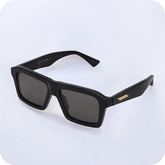 ボッテガ・ヴェネタ サングラス メンズ ブランド BOTTEGA VENETA BV1213S ブラック/グレー