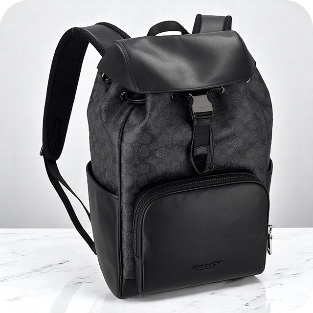 コーチ バックパック メンズ レディース ブランド COACH レザー CT707 QBMI5 ブラック