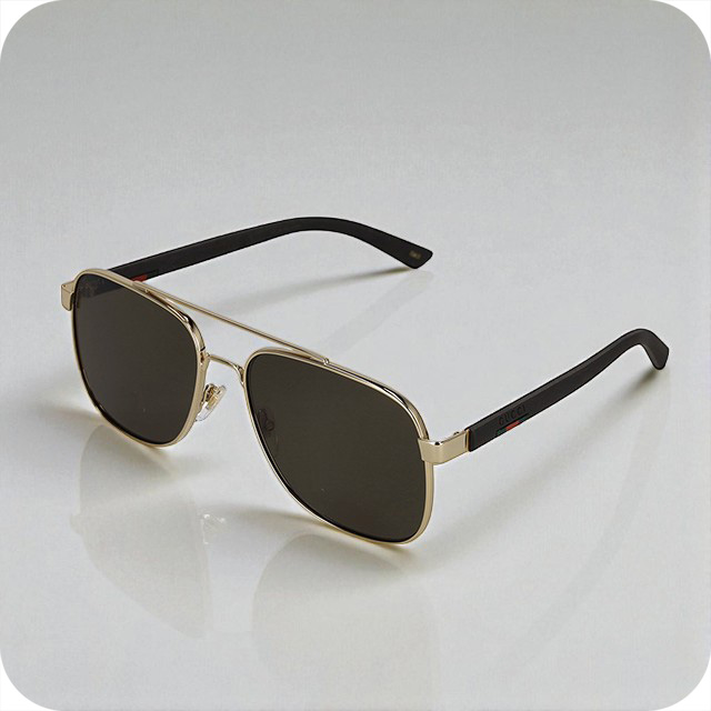 グッチ サングラス メンズ ブランド GUCCI GG0422S ゴールド