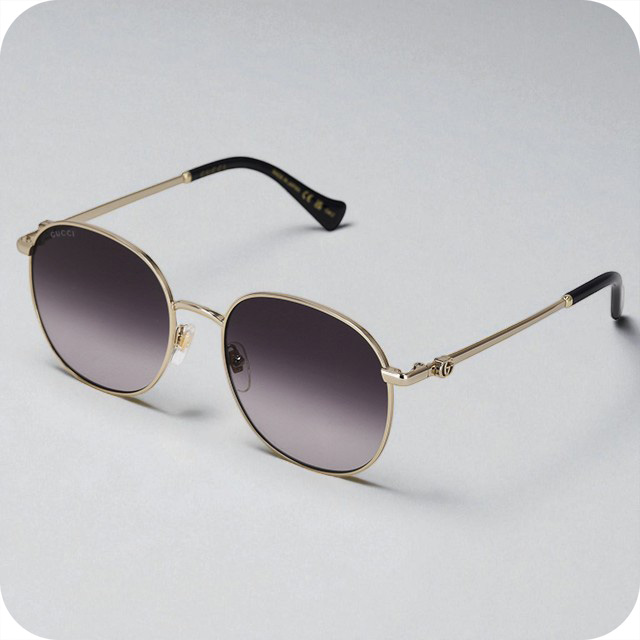 グッチ サングラス レディース ブランド GUCCI GG1142S 001 ゴールド/ブラック